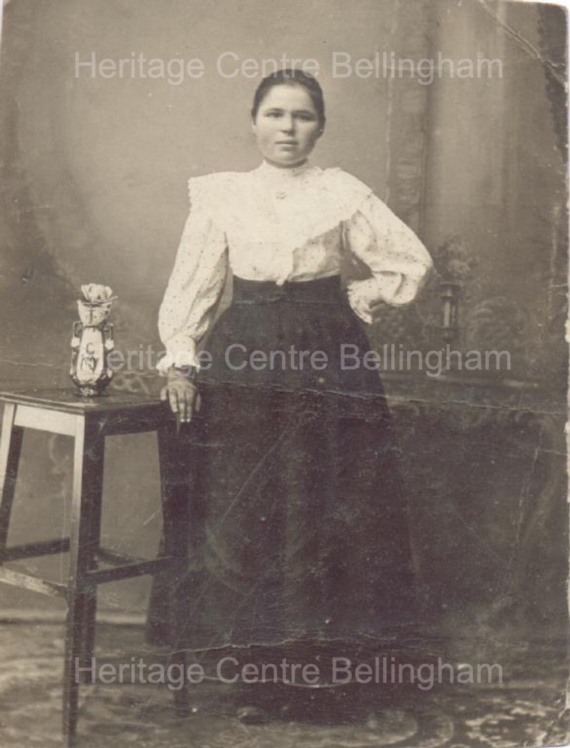 Portrait of unidentified young woman - Images Database - The Heritage ...
