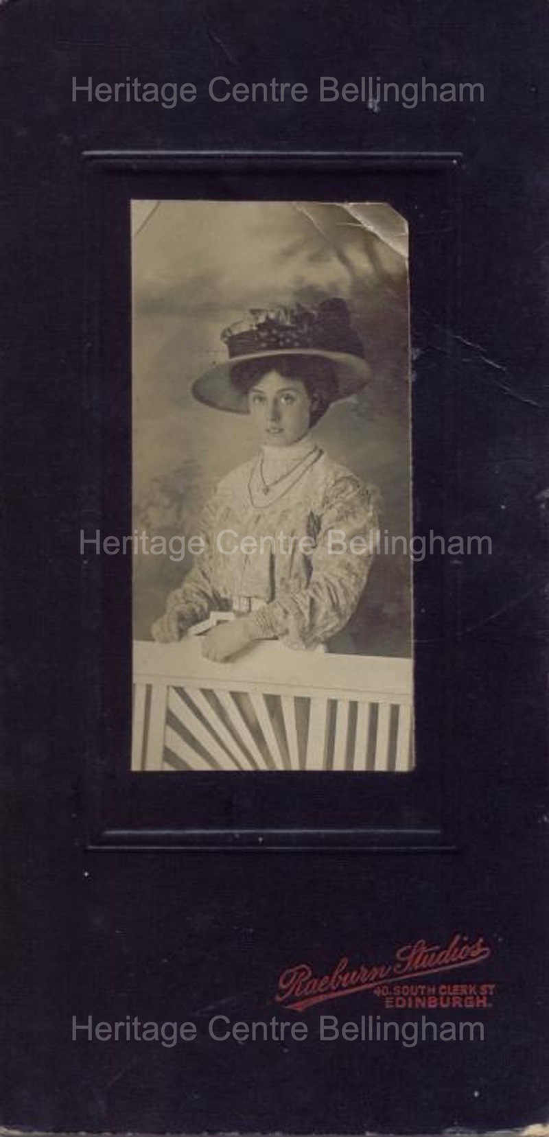 Portrait of unidentified young woman - Images Database - The Heritage ...