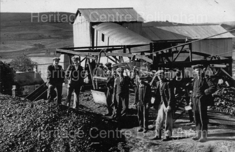At the screens at Falstone pit - Images Database - The Heritage Centre ...
